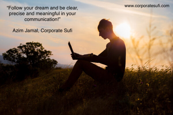 Dream & Communicate! - Corporate Sufi